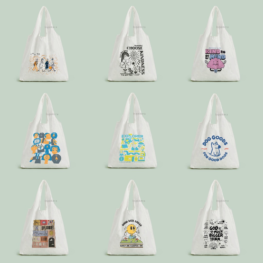 Jual Lopobya Goods - Tote bag Design/ Totebag desain/ Tote bag Pria ...