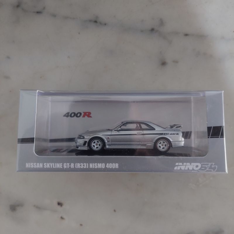 Jual Inno64 Inno Nissan Skyline GT-R R33 Nismo 400R Silver | Shopee ...