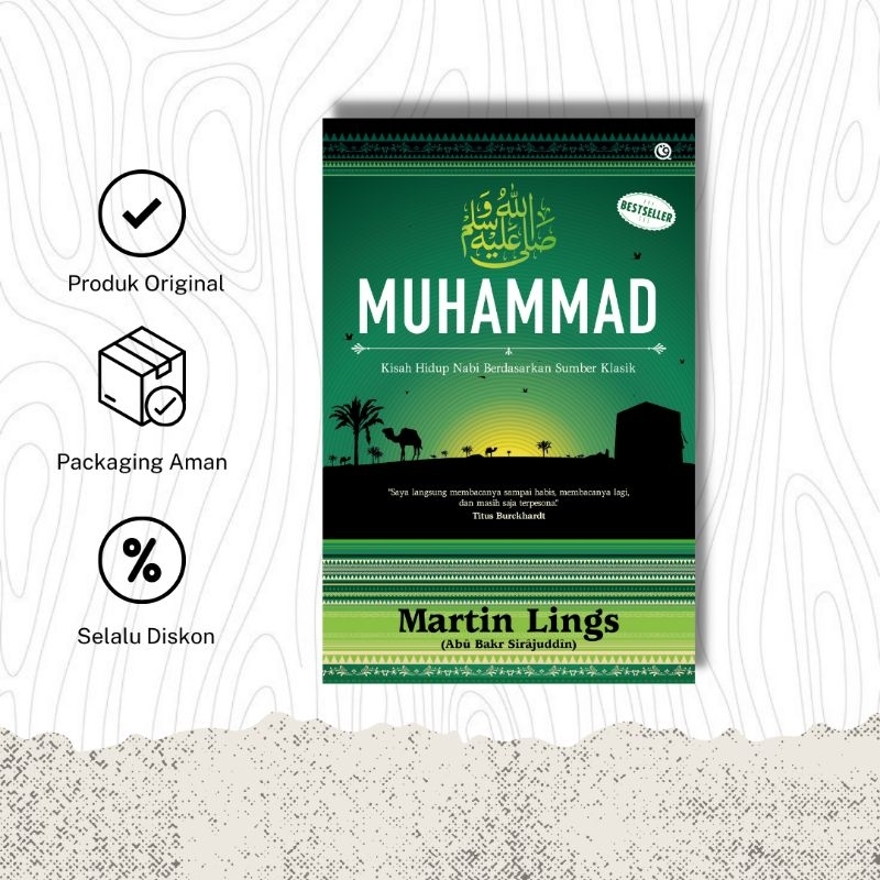 Jual (Buku Original) Muhammad Kisah Hidup Nabi Berdasarkan Sumber ...