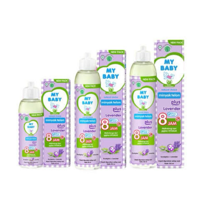 Jual My Baby Minyak Telon Plus Lavender 60ml / 90ml / 150ml | Shopee ...