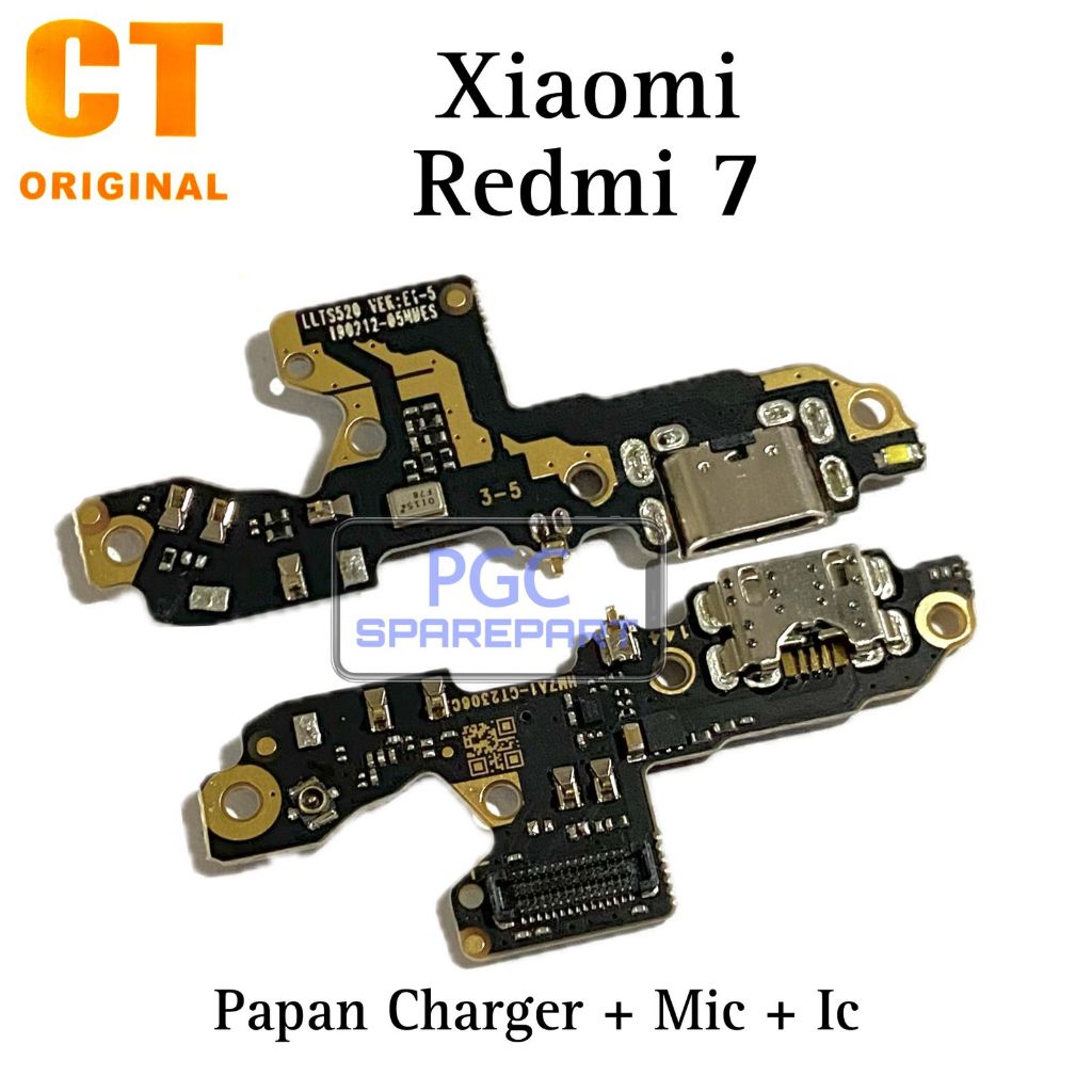 Jual Original CT Ada IC - Papan PCB Charger + Mic Xiaomi Redmi 7 / M1810F6LG / M1810F6LH ...