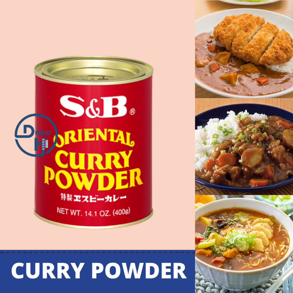 Jual S&B Japan Curry Powder 400 g │ Bubuk Rempah Kari Import Jepang S ...