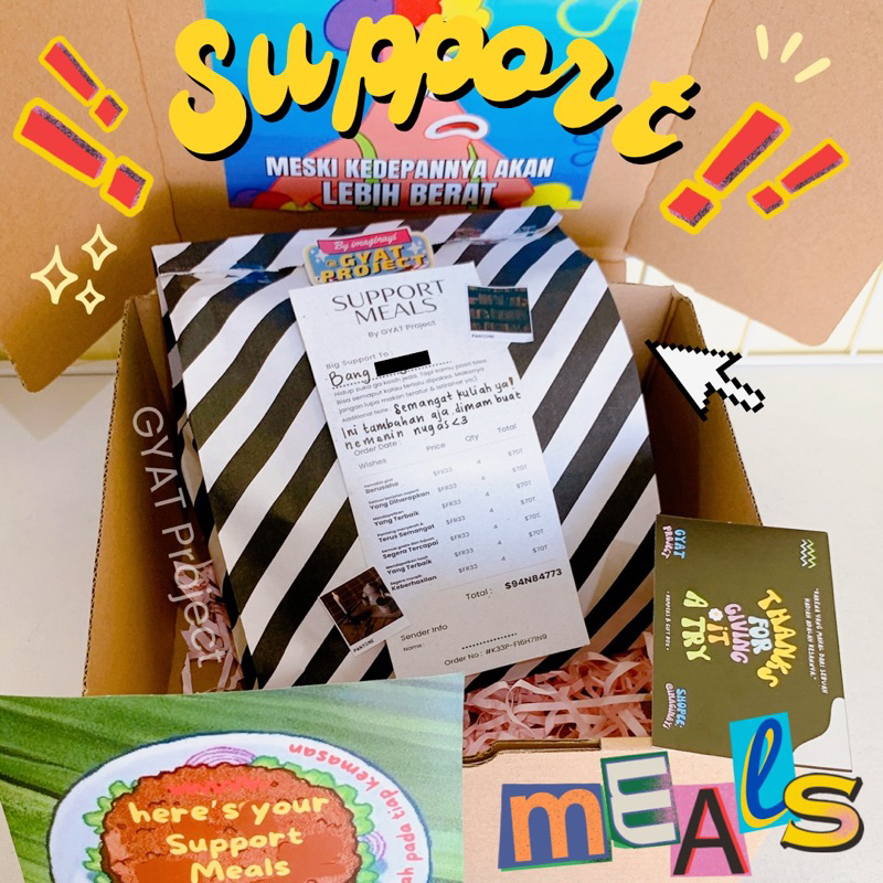 Jual [READY] SUPPORT MEALS Tema Patrick Snack Box 7 Warna by GYAT ...