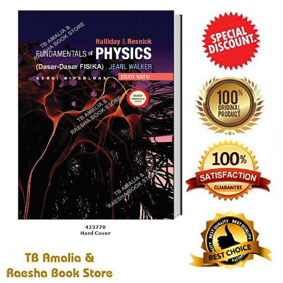 Jual Buku Dasar Dasar Fisika Jilid Satu - Fundamentals Of Physics - David Halliday - Hard Cover ...