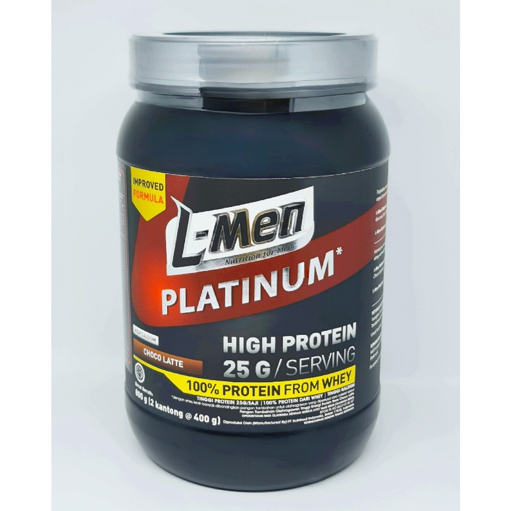 Jual L-Men Platinum Whey 800 grams Protein L Men LMen Susu Gym Fitness ...