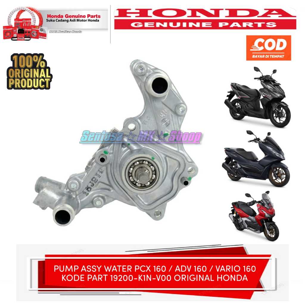 Jual [ PCX 160 / ADV 160 / VARIO 160 ] PUMP ASSY WATER / POMPA AIR ...