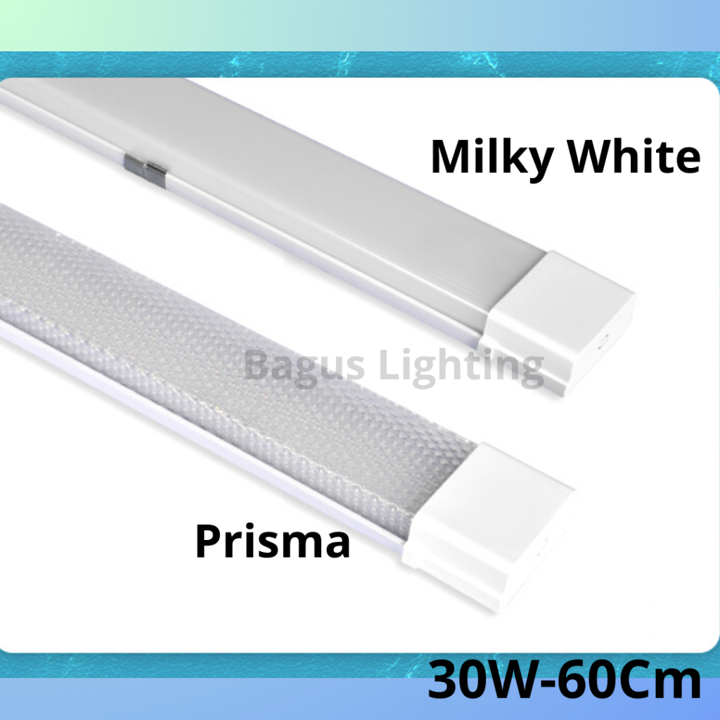 Jual Lampu TL Slim T8 LED Kotak Lampu Tube Light Linear 30W 60W ...