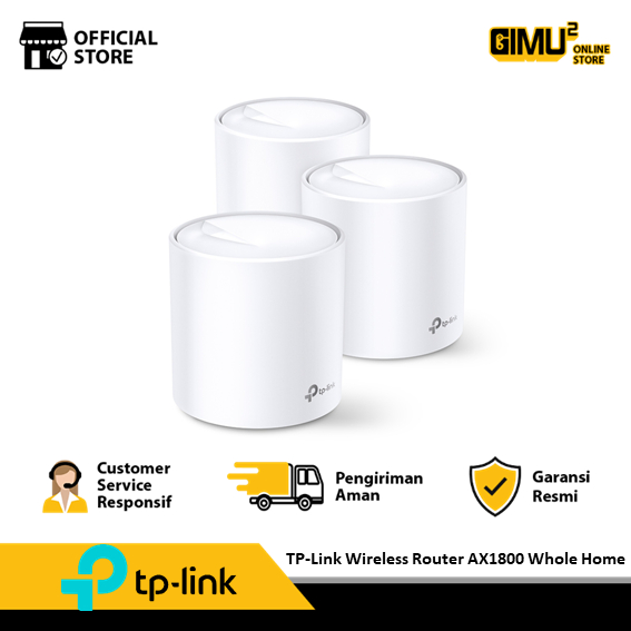 Jual TP-Link Wireless Router AX1800 Whole Home Mesh Wi-Fi 6 Sistem ...