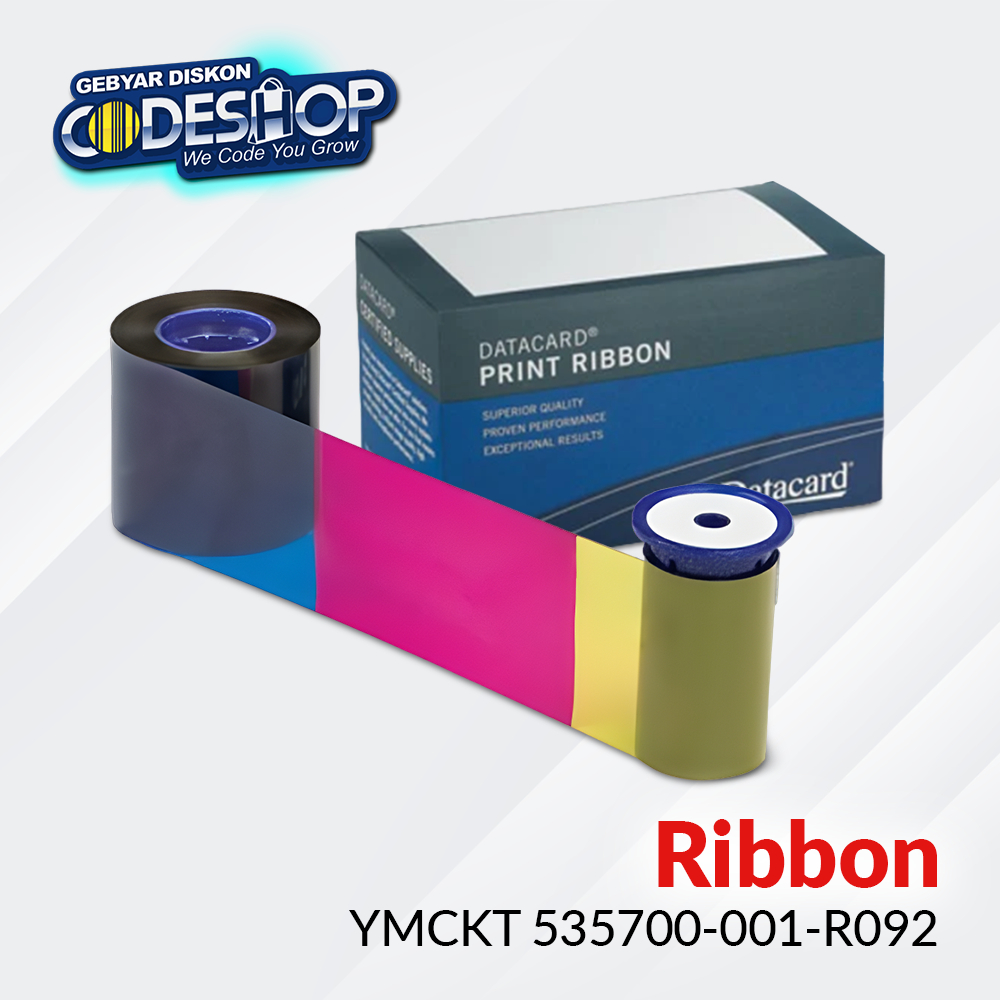 Jual Entrust Ribbon Warna Color Datacard CD168 CD800 CD868 250 Prints ...