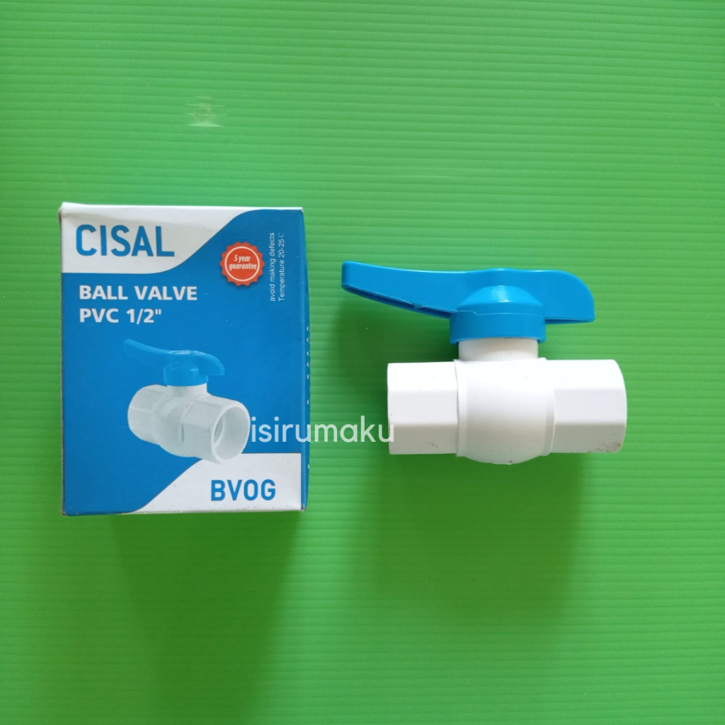Jual Stop Kran / Keran Air PVC / Ball Valve 0.5 1/2" Setengah Inch ...