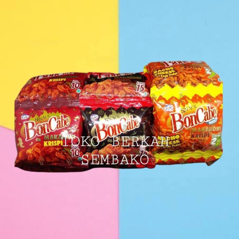 Jual ( RENCENG ) Bon Cabe Makaroni Krispi Isi 10PCS | Shopee Indonesia
