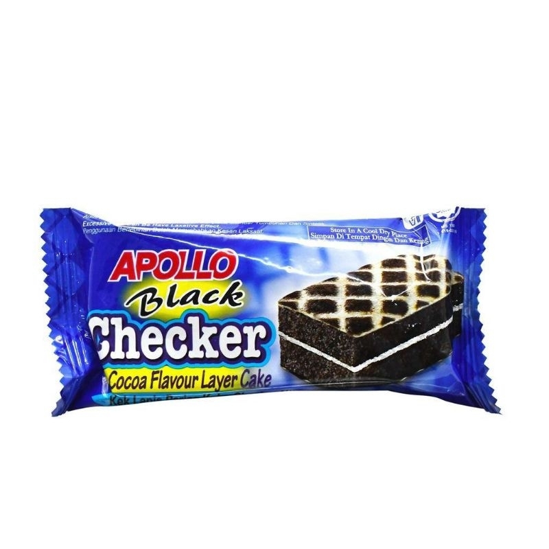 Jual Apollo black Checker Malaysia eceran atau satuan 18gram/pcs ...