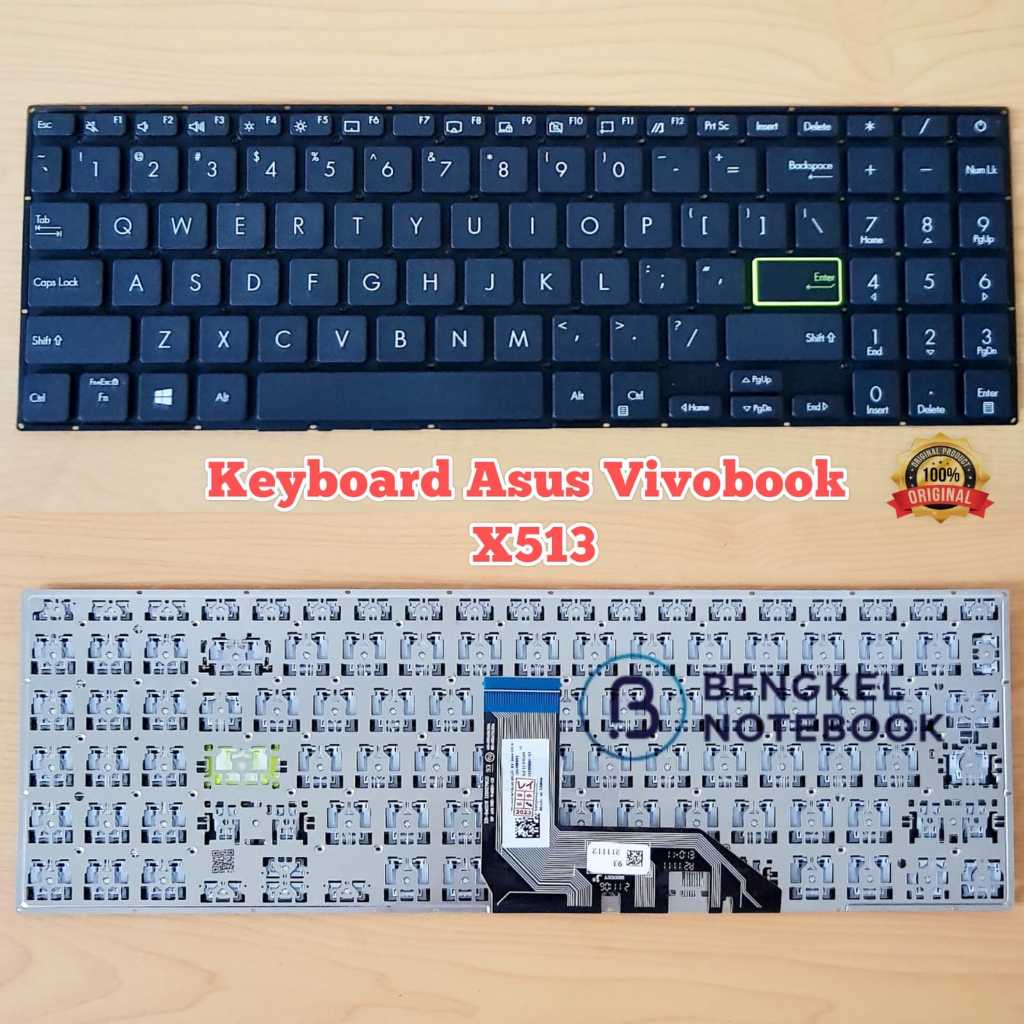 Jual Keyboard Asus Vivobook 15 M513 M513U M513UA X513 X513E X513EA No Backlight | Shopee Indonesia