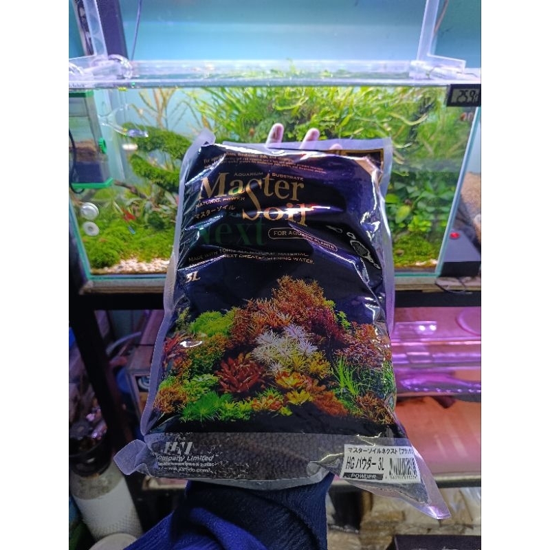Jual Master Soil powder 3 Liter - Media tanam Substrate Aquascape ...