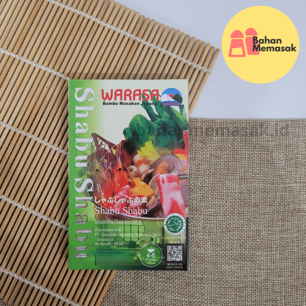 Jual Warasa Bumbu Masak Jepang Shabu Shabu Halal 40 ml | Shopee Indonesia