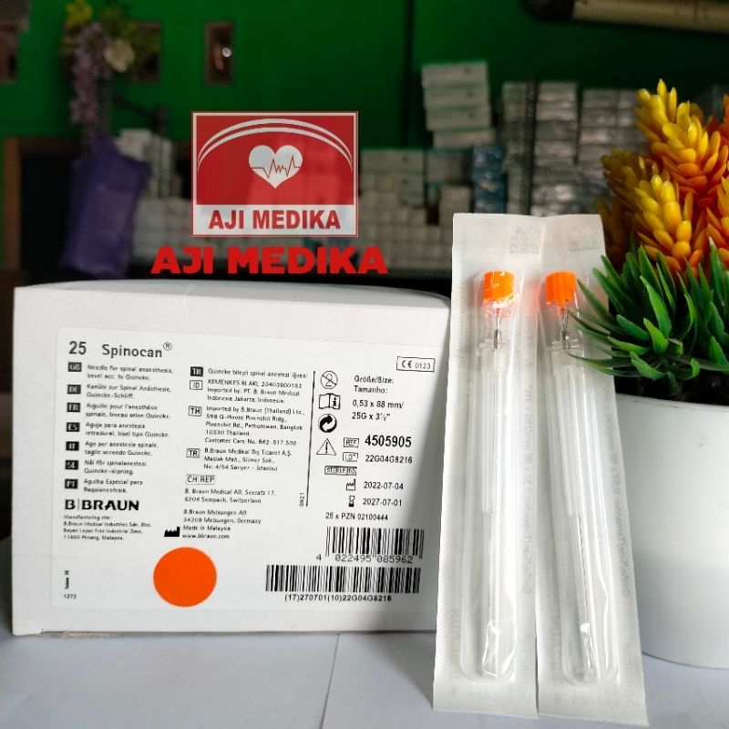 Jual Spinocan no 25G Bbraun Ecerr | Shopee Indonesia