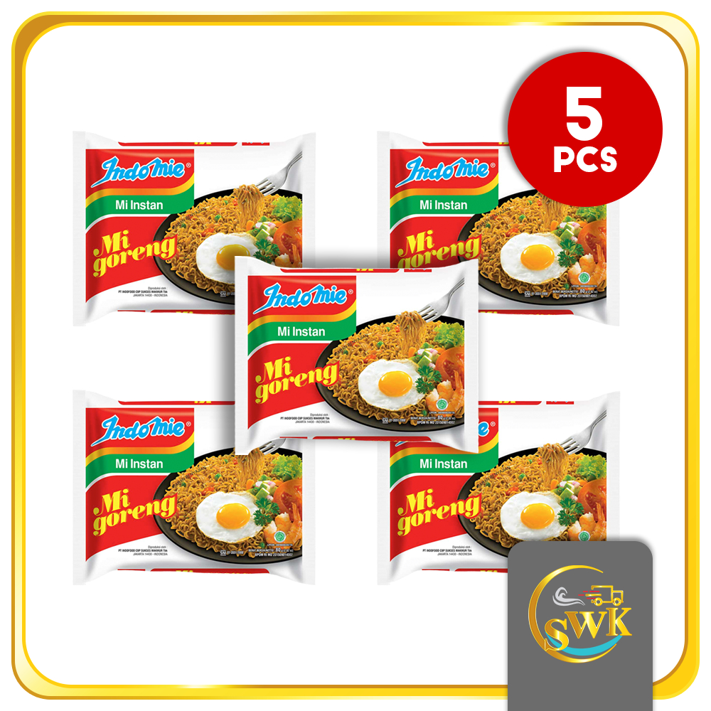 Jual PAKET INDOMIE GORENG ISI 5 PCS (indomie goreng murah) | Shopee ...