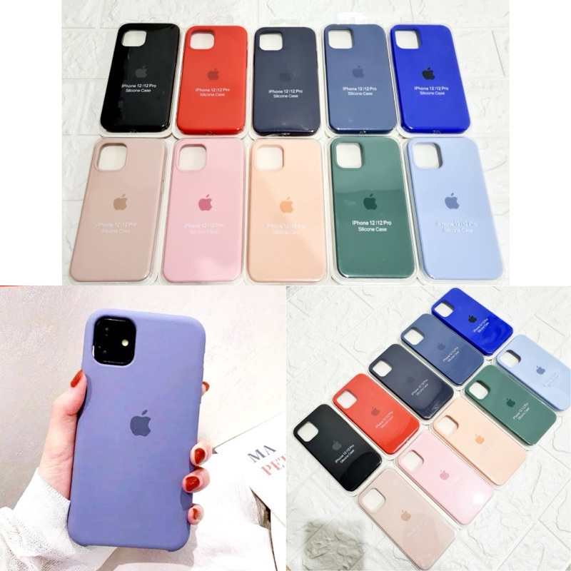 Jual Full Cover Apple Silicone Case Grade A+ Ip 11 Pro 11 Pro Max Ip 12 ...