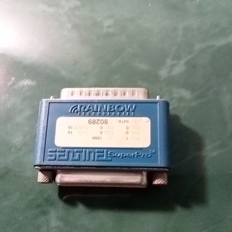 Jual Dongle key komputer Rainbow sentinel super pro lps 2000/20 ...