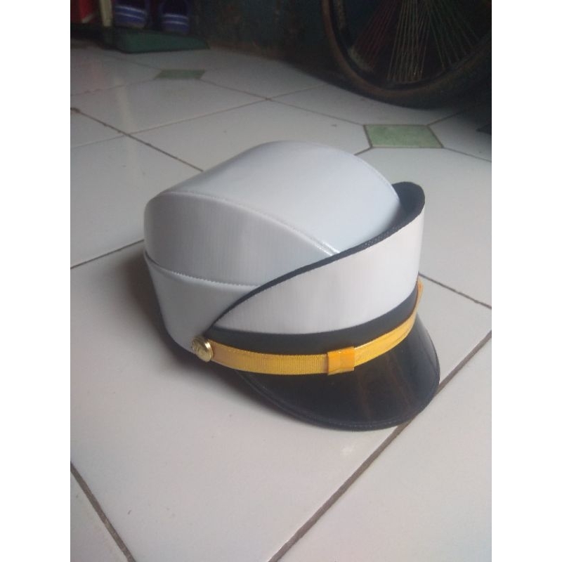 Jual TOPI PET POLOS PUTRI lis kuning | Shopee Indonesia