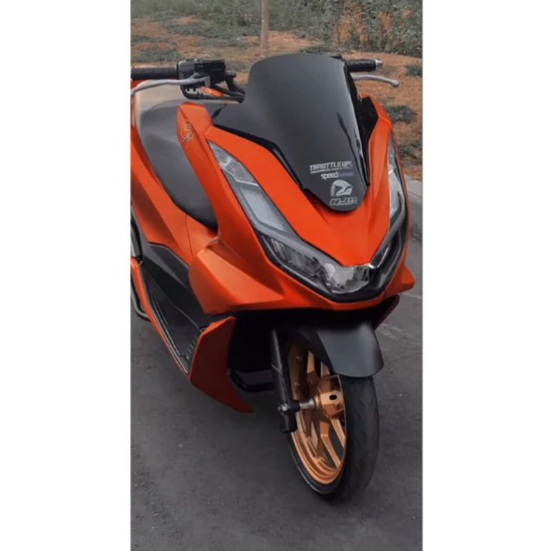Jual visor pcx 160 look windshiel/standar | Shopee Indonesia