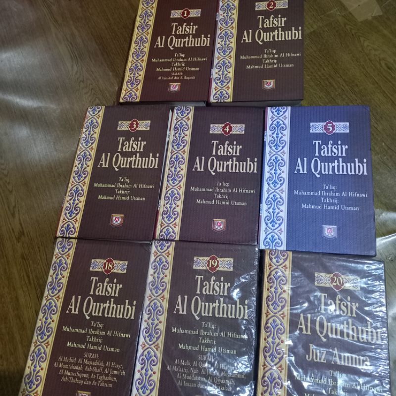 Jual ORI tafsir al qurthubi 1 2 3 4 5 18 19 20 qurtubi jami li ahkamil quran | Shopee Indonesia