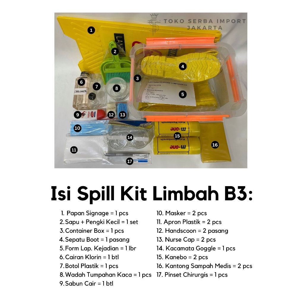 Jual Spill Kit Rumah Sakit Limbah B3 | Shopee Indonesia