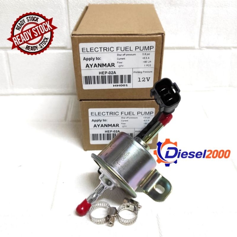 Jual Diesel2000 POMPA SOLAR ELECTRIK FUEL PUMP ELECTRIC ROTAX YANMAR 12 ...