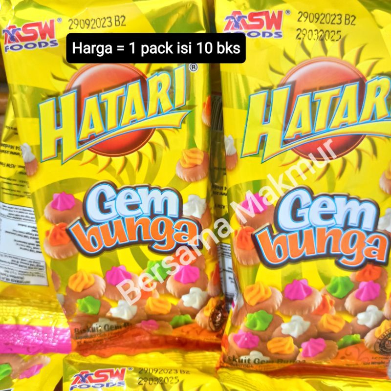 Jual Hatari Gem Bunga biskuit | Shopee Indonesia