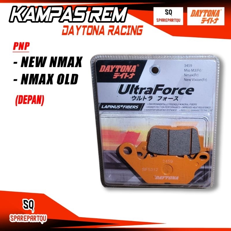 Jual KAMPAS REM DEPAN NMAX155 OLD NEW DAYTONA RACING LAPINUS FIBER ...