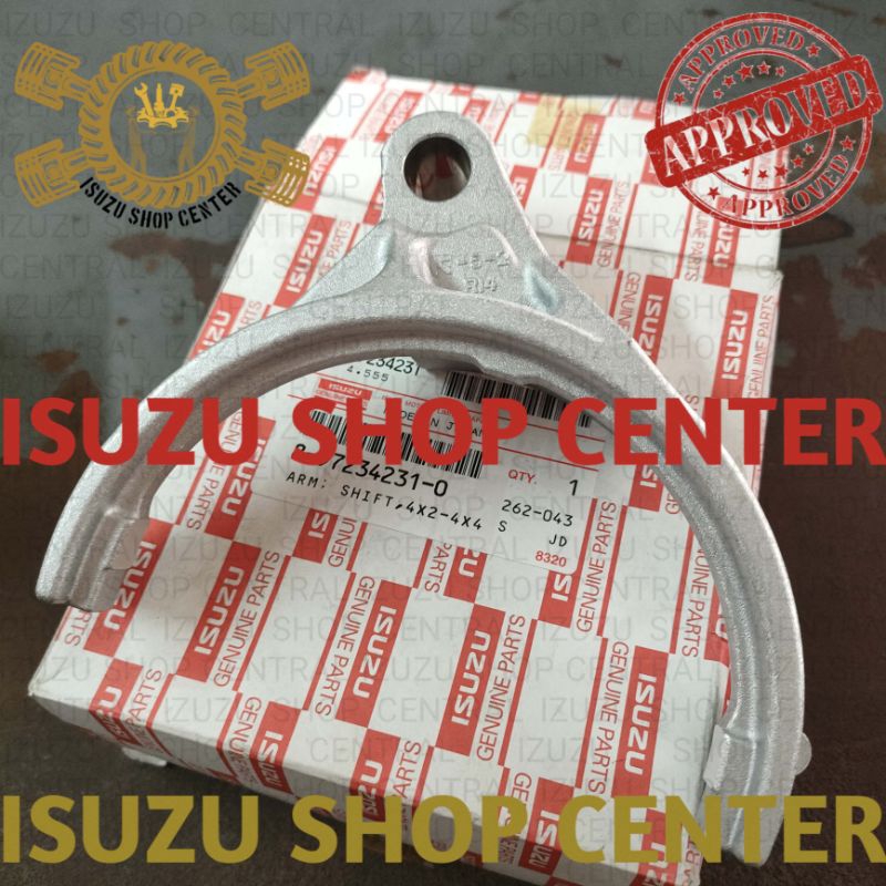 Jual ARM SHIFT TRANSFER 4X4 4X2 ISUZU DMAX MUX ORIGINAL GENUINE PART ...