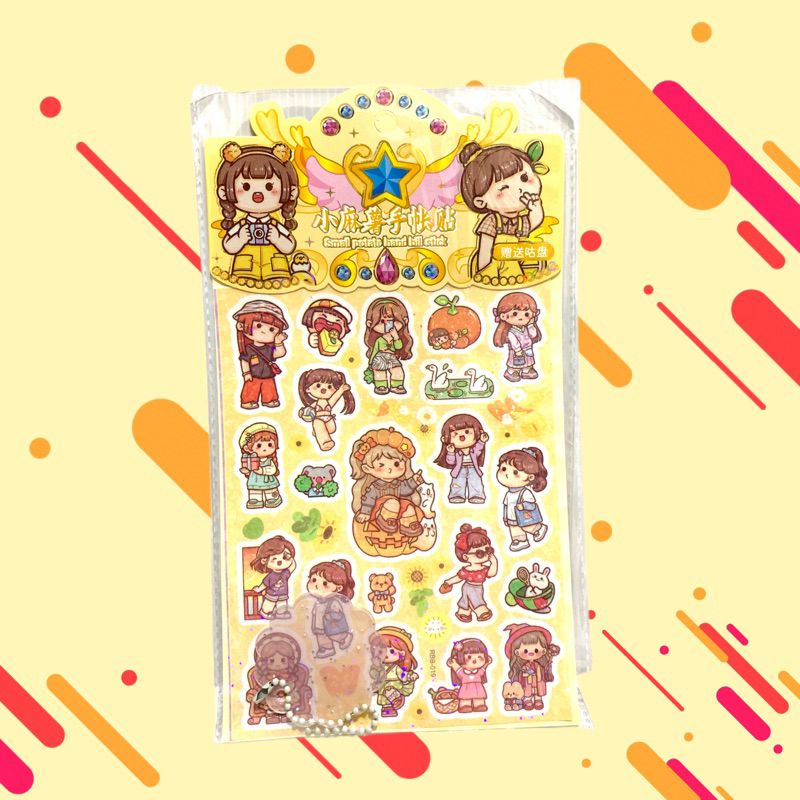 Jual Stiker Masu Mochi 100 Lembar Sticker Lucu Viral Aesthetic/Stiker ...