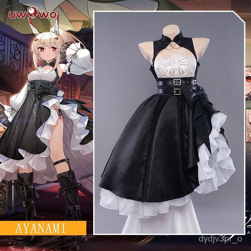 Jual [READY-JKT] Uwowo - Azurlane Ayanami costume - Size M - Black ...