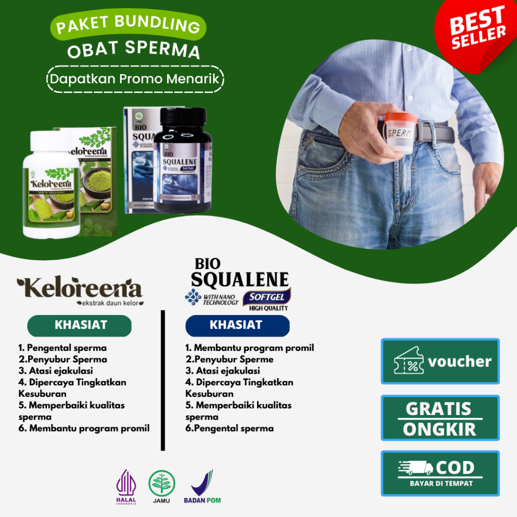 Jual Obat Penyubur Sperma Pria Pengental Sperma Mani Encer Azoospermia ...