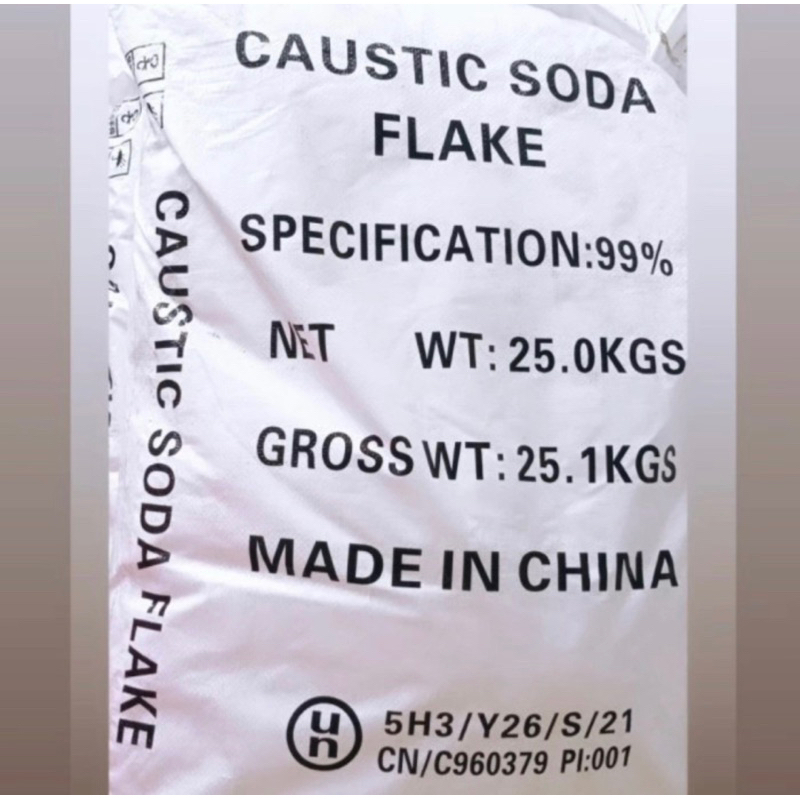 Jual soda api/ coustic soda kemasan 1 zak 25kg khusus gojek & kiriman ...