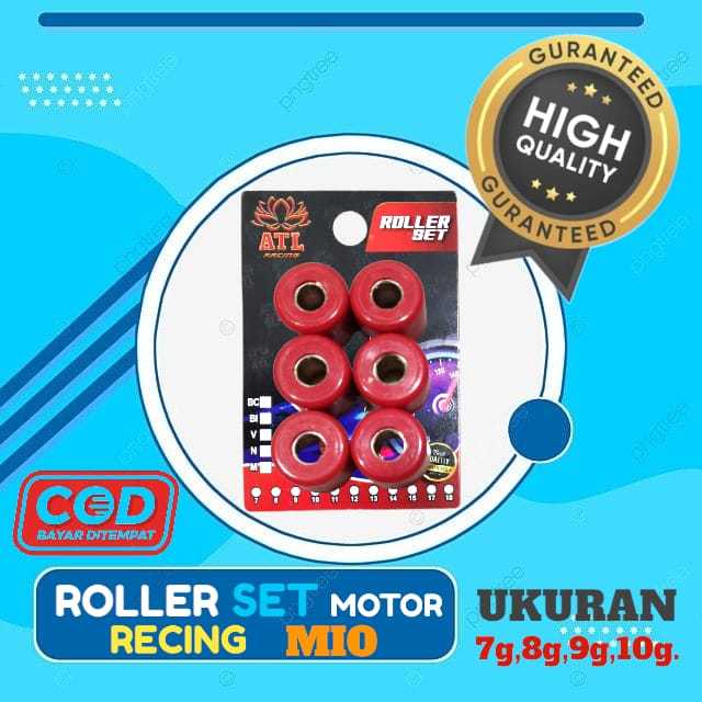 Jual Roller racing Mio sporty smile soul J GT X Ride Fino Nouvo 110 115 Karbu UKURANG :7gram ...