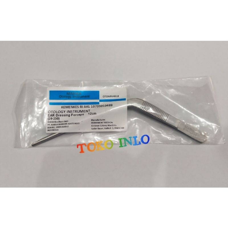 Jual Pinset Telinga 12 cm Marwa/Pinset Telinga/Ear Dressing Forcep 12 ...