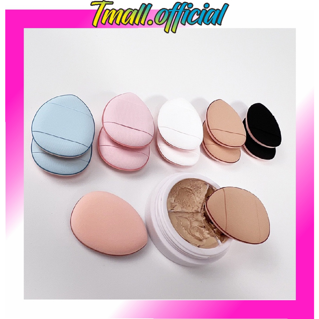 Jual TMALL Finger spon puff bedak mini bentuk tetesan air untuk makeup ...