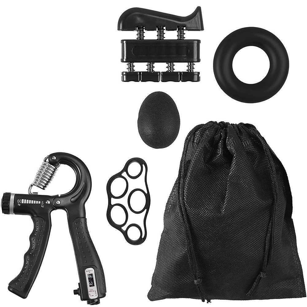 Jual Paket Lengkap Spring Hand Grip Finger Power Mechanical Counting 5 ...