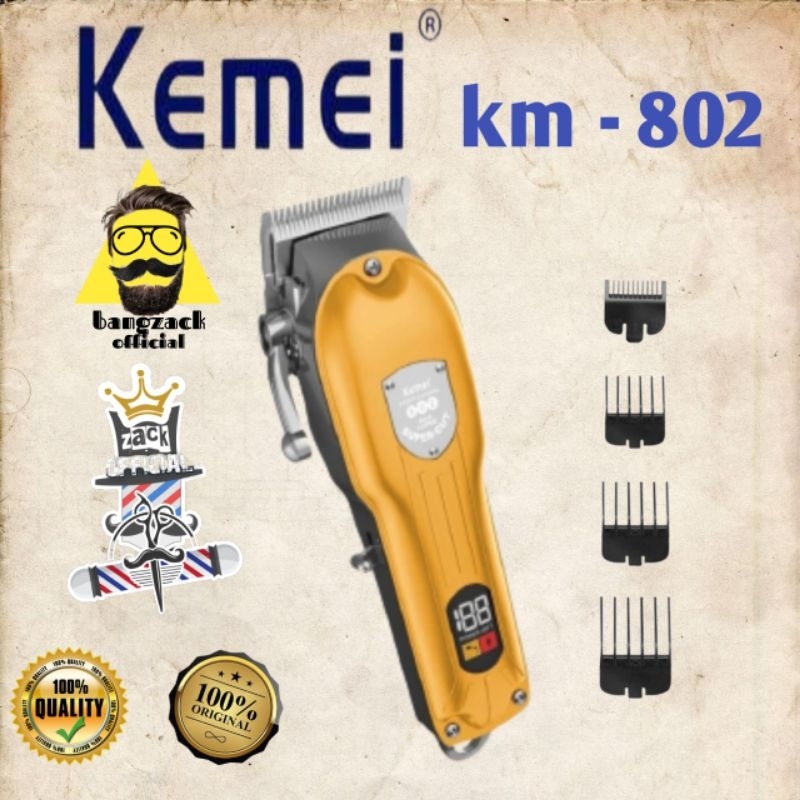 Jual mesin potong rambut kemei km 802 original | Shopee Indonesia