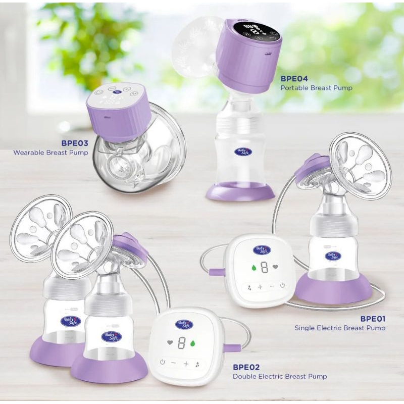 Jual Baby Safe Breast Pump Electric SINGLE / DOUBLE / WEARABLE ...