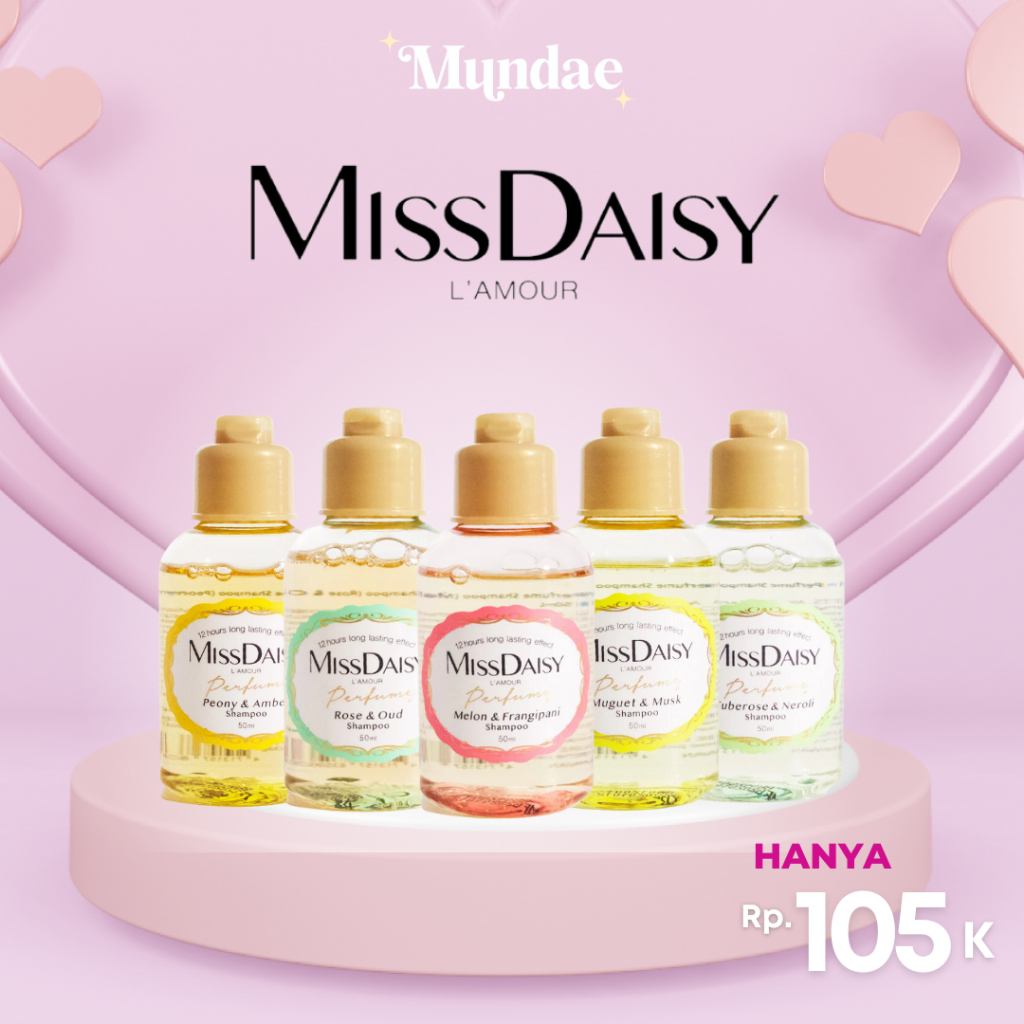 Jual Miss Daisy Shampoo - uk 50ml Anti Rontok, Wangi Tahan Lama 12 Jam ...