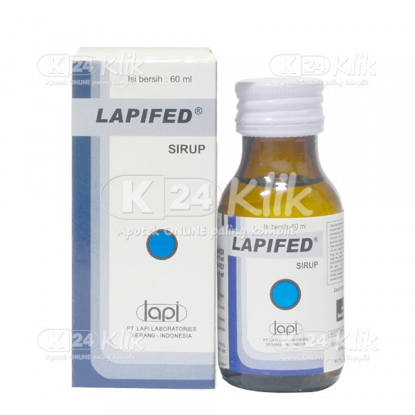 Jual Lapifed Sirup 60ml (per Botol) | Shopee Indonesia