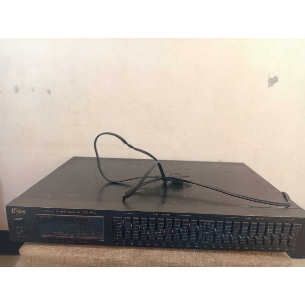 Jual Unico Stereo Graphic Equalizer SQ-810 SQ810 | Shopee Indonesia