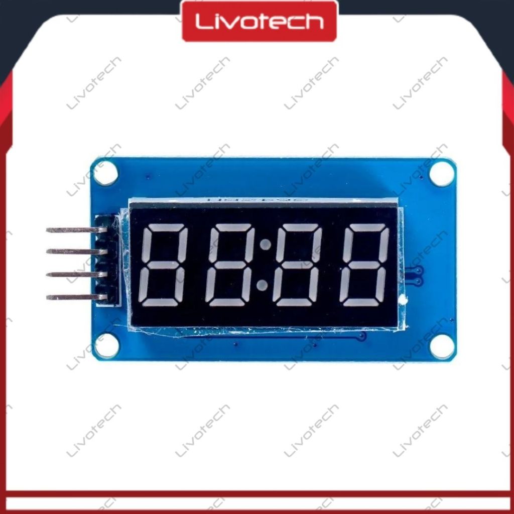 Jual TM1637 Seven Segment Display Module Clock 7 Segmen Modul TM-1637 Jam Timer | Shopee Indonesia