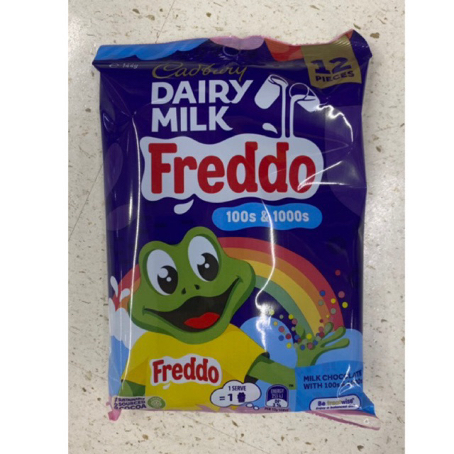 Jual Cadbury Dairy Milk Freddo - 100s & 1000s isi 12 Original Australia ...