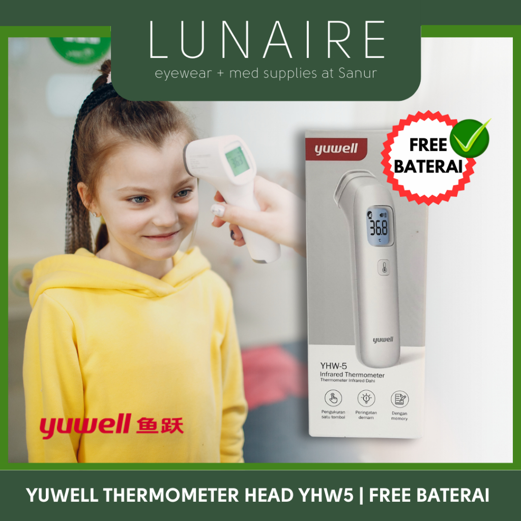 Jual Yuwell YHW-5 - Thermometer Infrared Dahi - Termometer Non Kontak YHW5 | Shopee Indonesia