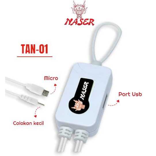 Jual NASER CHARGER AKI TAN-01 / Clip Charger 5in1 Universal / Dc ...