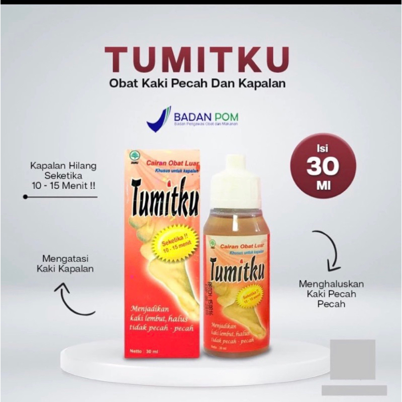 Jual Tumitku Obat Kaki Pecah Dan Kapalan Original | Shopee Indonesia