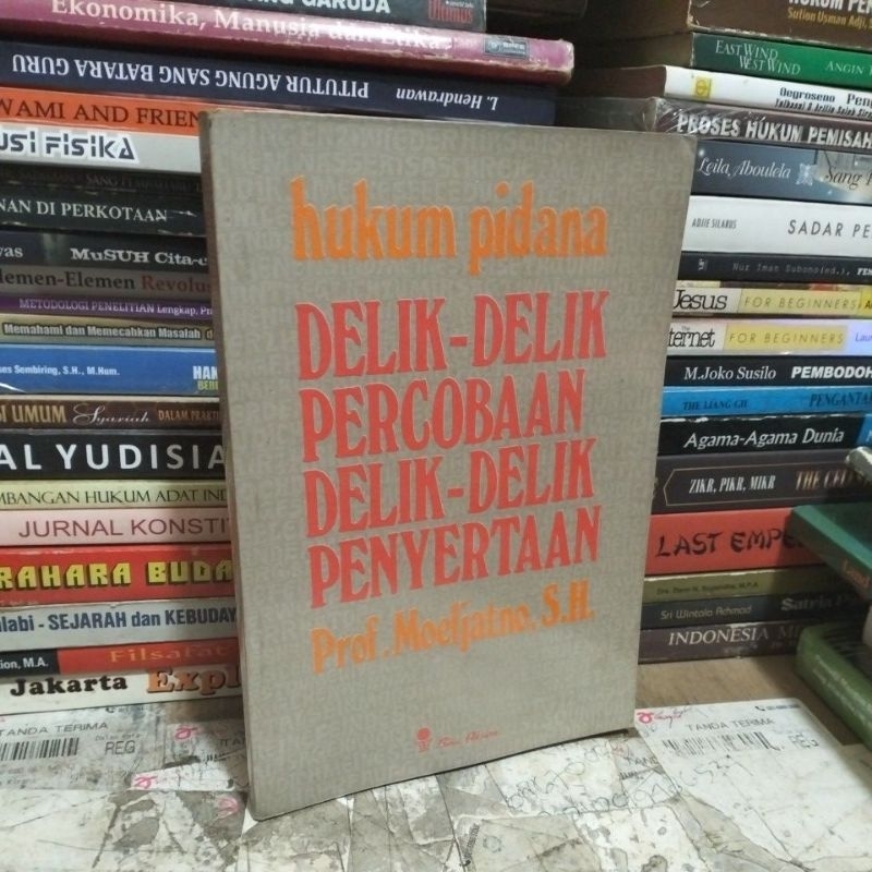 Jual HUKUM PIDANA Delik Delik Percobaan Delik Delik Penyertaan By Prof ...
